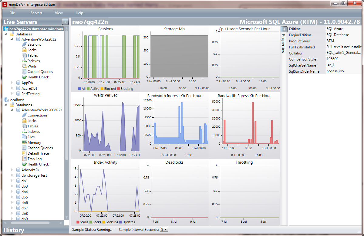 Azure Sql Database Monitor Minidba